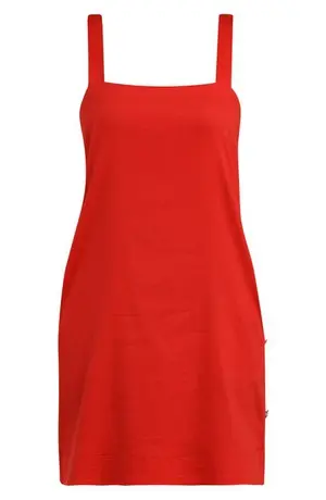 La Blanca Harbor Breeze Cover-up Dress - Ruby