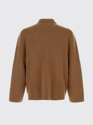 Le Kasha Collared Knit Jacket - Brown