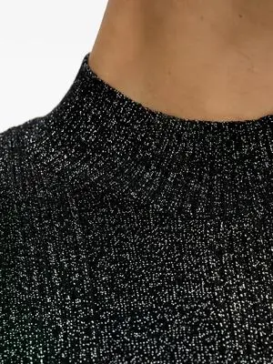 Sisley Short-sleeve Turtleneck Sweater