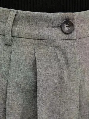 Sisley Pleated Wide-leg Trousers