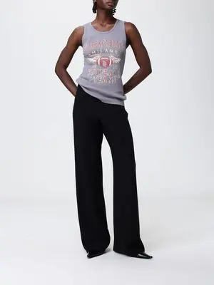 Dolce & Gabbana Ribbed Graphic Tank Top