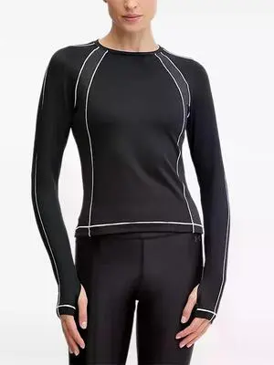 Under Armour Long-sleeve Top With Piped Trim