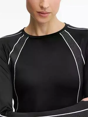 Under Armour Long-sleeve Top With Piped Trim