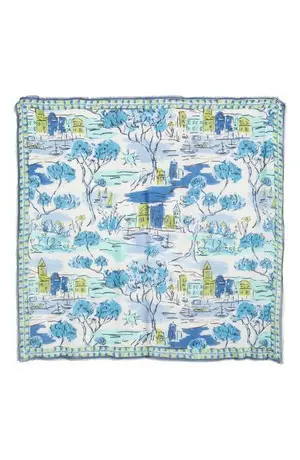 Echo Riviera Square Scarf - Chambray