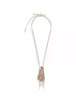 Dries Van Noten Embellished Pendant Necklace