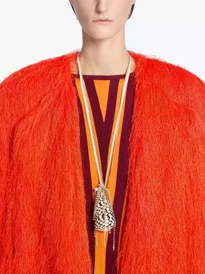 Dries Van Noten Embellished Pendant Necklace