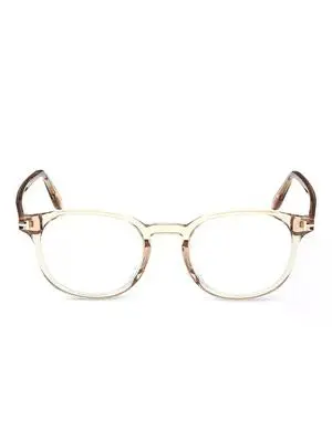 TOM FORD Round-frame Eyeglasses - Brown
