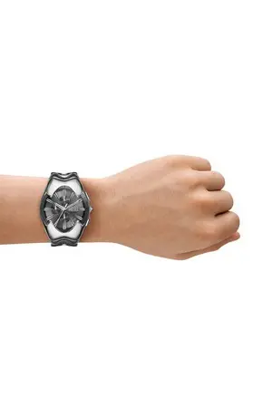 DIESEL® Chronograph Bracelet Watch - Silver