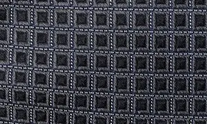 Nordstrom Stailey Neat Stretch Silk Jacquard Neck Tie - Black