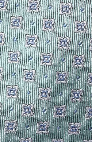 Nordstrom Landon Neat Silk Jacquard Neck Tie - Mint