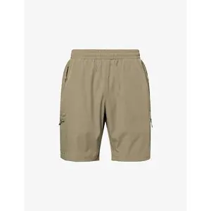 ARNE Cargo Stretch-woven Shorts - Olive