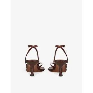 Sam Edelman Pax Suede Heeled Sandals - Brown
