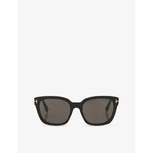 TOM FORD Square Frame Sunglasses - Black