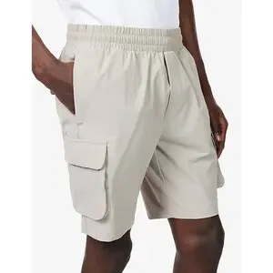 ARNE Utility Cargo Multi-pockets Stretch-woven Shorts - Stone