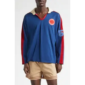 Bode Short Sleeve Polos For Men