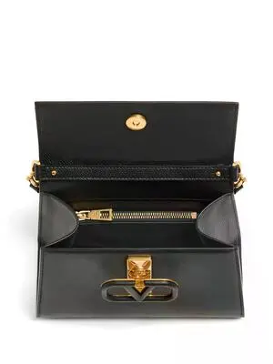 Valentino Garavani Vsling Grainy Leather Shoulder Bag