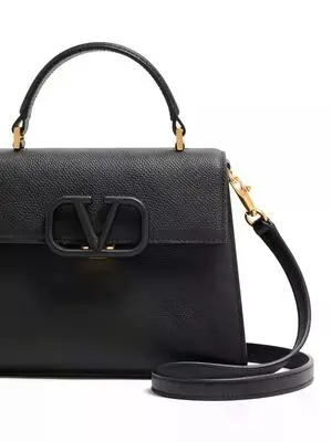 Valentino Garavani Vsling Grainy Leather Shoulder Bag