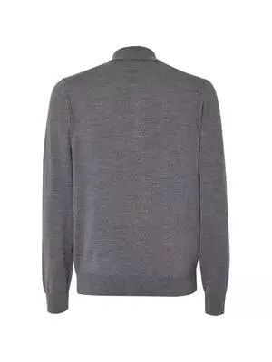 Fendi Long-sleeve Polo Shirt - Grey