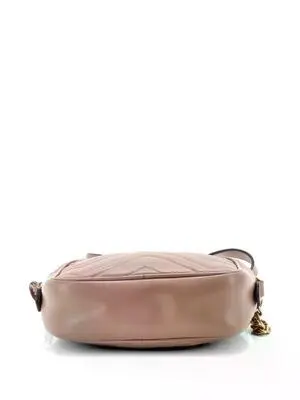 Gucci Gg Marmont Mini Crossbody Bag - Neutrals