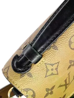 LOUIS VUITTON Pochette Metis Reverse Monogram Canvas Crossbody Bag - Brown