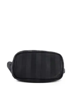 Fendi Pequin Canvas Medium Satchel