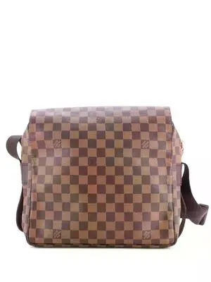 LOUIS VUITTON Naviglio Damier Crossbody Bag - Brown