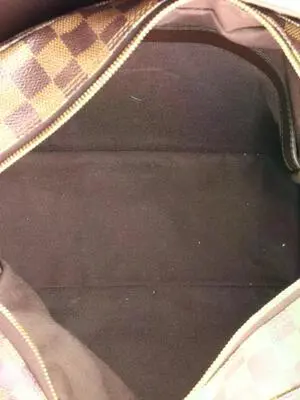 LOUIS VUITTON Naviglio Damier Crossbody Bag - Brown