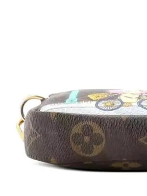 LOUIS VUITTON Pochette Accessoires Limited Edition Mini Clutch - Brown