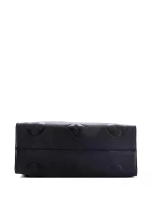 LOUIS VUITTON Onthego Gm Tote Bag Monogram Empreinte - Black