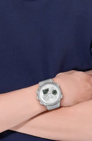 Lacoste Ana-digi Silicone Strap Watch