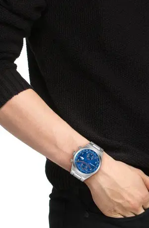 Lacoste Line Racer Multifunction Bracelet Watch - Silver