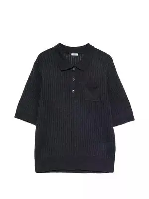 Aspesi Short-sleeve Pocket Polo Shirt - Blue
