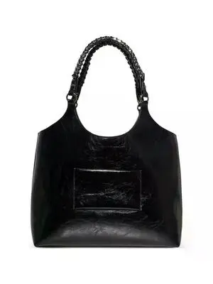 John Richmond Braided-handle Shoulder Bag