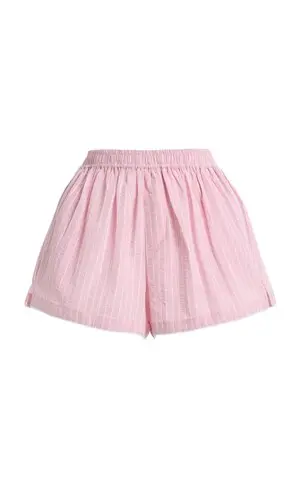 ELCE Sabine Cotton-blend Shorts - Pink