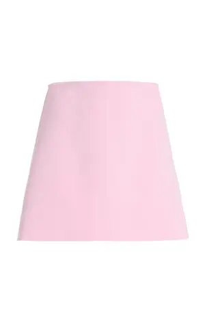 BIRROT Lay3 Crepe Mini Skirt - Pink