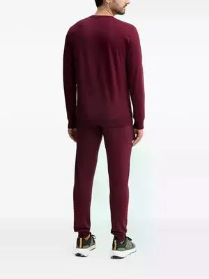 FILA Embroidered-logo Tracksuit - Red