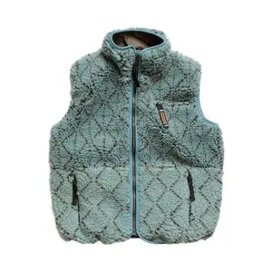 Kapital Do-gi Sashiko Boa Fleece Reversible Vest