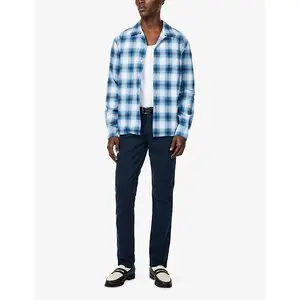 Citizens Of Humanity Gage Cashmere-touch Cotton Trousers - Ink