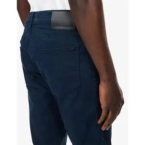 Citizens Of Humanity Gage Cashmere-touch Cotton Trousers - Ink