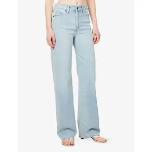 Good American Soft Good True Straight-leg Denim Jeans