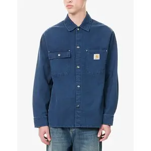 Carhartt Work In Progress Parrish Cord Cotton Overshirt - Blue