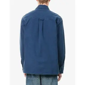 Carhartt Work In Progress Parrish Cord Cotton Overshirt - Blue