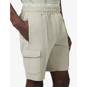 ARNE Cotton-blend Cargo Shorts - Stone