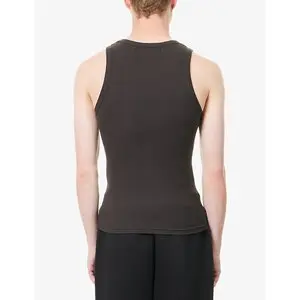 SEVENTH Ribbed Stretch-cotton Vest Top