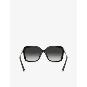 Tiffany & Co. Tf4252b Square-frame Sunglasses - Black