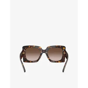 Dolce & Gabbana Dg4525b Square-frame Sunglasses - Brown