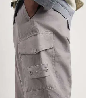 Stone Island Cotton-canvas All-weather Ghost Trousers - Grey