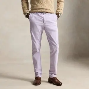 Ralph Lauren Jarrett Slim Fit Sateen Pant Spring Iris