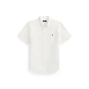 Ralph Lauren Classic Fit Linen Shirt - Ceramic White