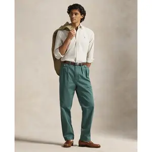 Ralph Lauren Classic Fit Gingham Oxford Shirt - Basic Sand White